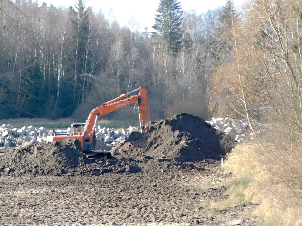 Na zbývající práce při revitalizaci rybníka dojde na jaře Žďár nad Sázavou